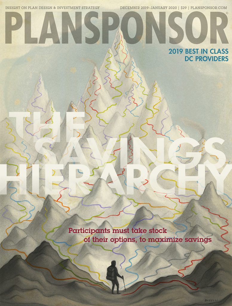 PLANSPONSOR December 2019-January 2020 | PLANSPONSOR